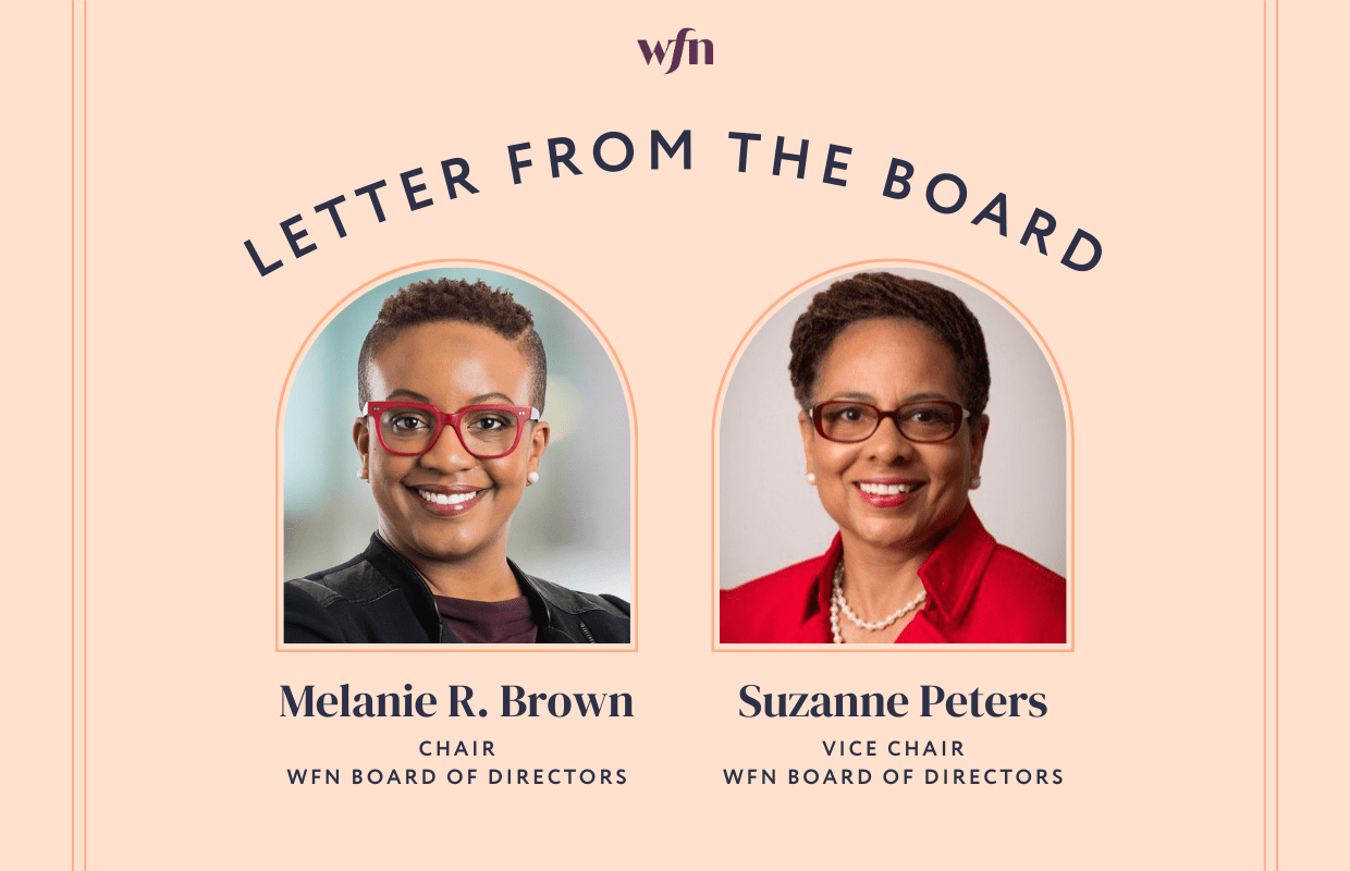 Commitment - A Letter from the WFN Board - Women's Funding Network